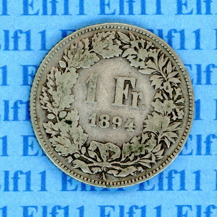CHF___1.00 1894 s 1 Franken | Kaufen auf Ricardo