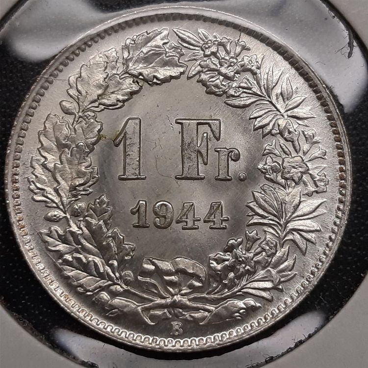 1 Franken 1944 unz-stgl (136.1) (Neu (gemäss Beschreibung)) in Pfäffikon ZH für CHF 8 – mit ...