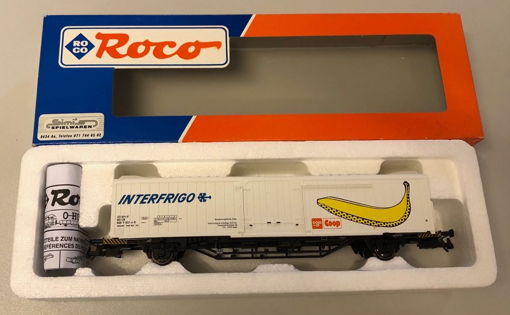 ROCO H0 Bananen-Transportwagen NEU OVP (Neu und originalverpackt) in ...