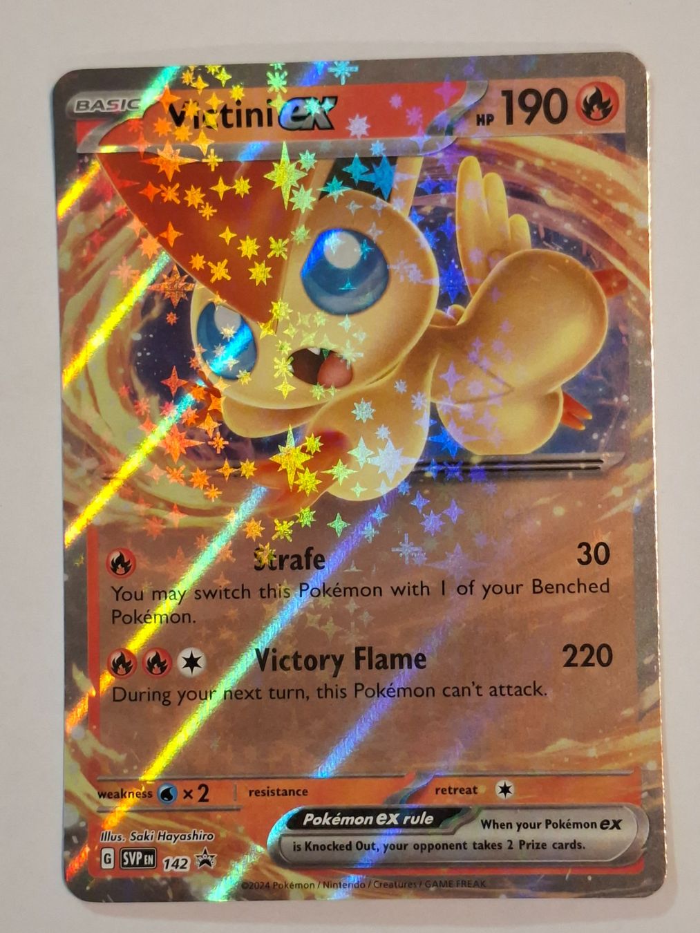 Victini ex Promo Holo Karte 142 EN 2024 (Neu (gemäss Beschreibung)) in ...