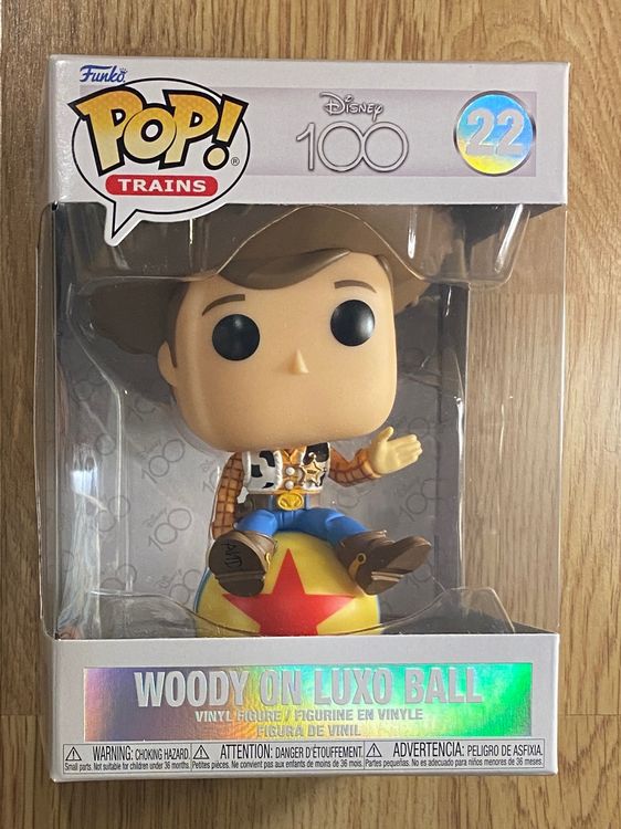 Funko Pop! Woody on Luxo Ball Disney Pixar Toy Story (Neu (gemäss ...