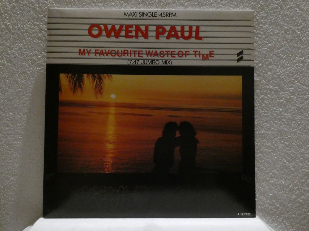 Owen Paul - My Favourite Waste of Time - 12" Maxi Single (Gebraucht) in ...