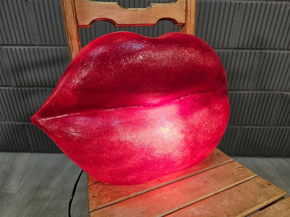Kussmund Leuchte Kiss Lips Lippen Lamp, Dekolampe Kusslampe (Gebraucht ...