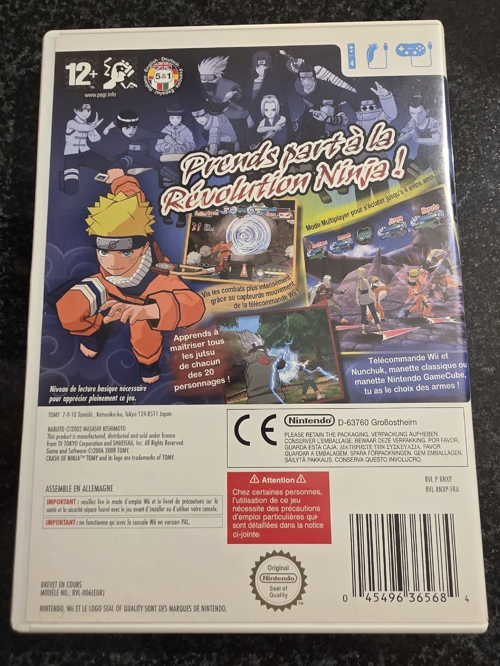 Naruto Clash of Ninja Wii (D'occasion) à Chavornay pour CHF 15 – avec ...