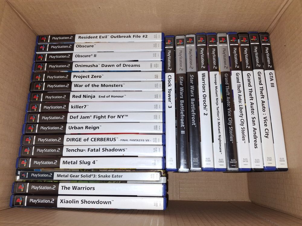 26 Playstation 2 Action Spiele - alle komplett - PS2 Bundle | Kaufen ...