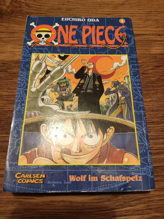 One Piece Volume 4 - Comic Taschenbuch - Eiichiro Oda (Gebraucht) in ...