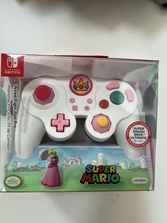 Nintendo Switch Super Mario Controller PrincessPeach Neu OVP (Neu und ...