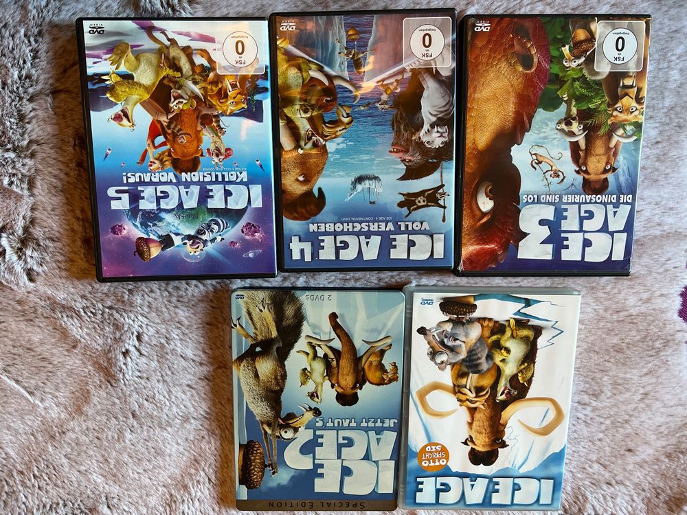 Ice Age 1,2,3,4&5 DVD (Gebraucht) in Meiringen für CHF 5 – mit ...