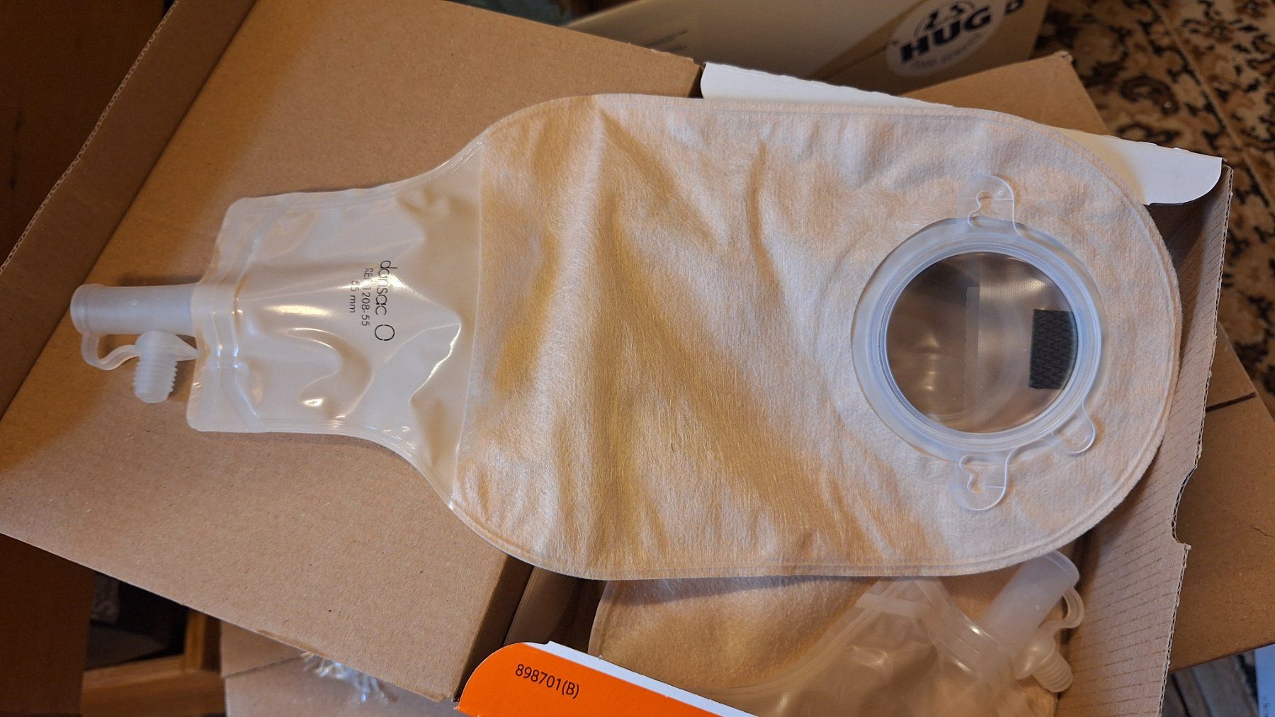 Dansac Nova 2 High Output, 55mm, Stoma Ausstreifbeutel (Neu (gemäss ...