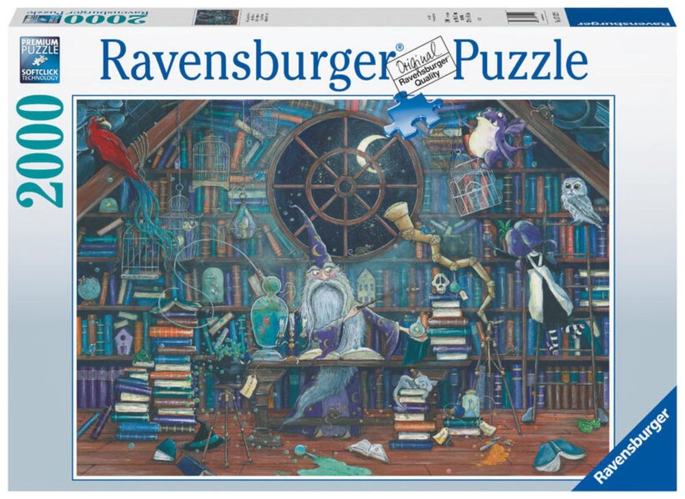 Ravensburger 2000 Teile Puzzle Zauberer Merlin (Neu und ...