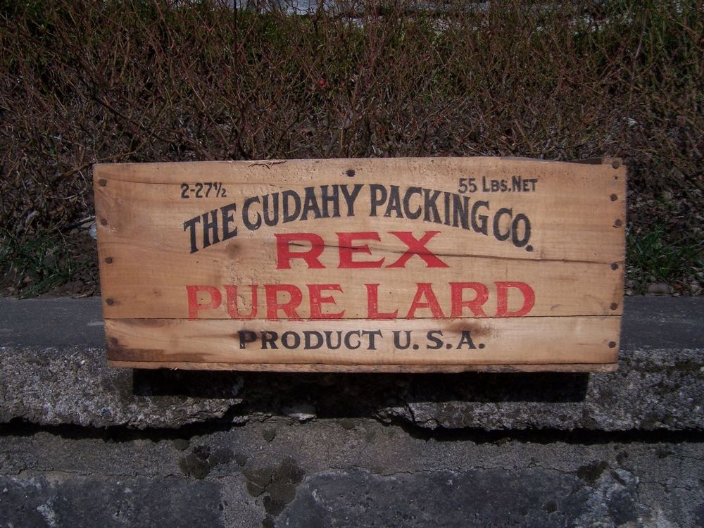 alte Holzkiste REX PURE LARD Volg (Gebraucht) in Kerzers für CHF 75 ...