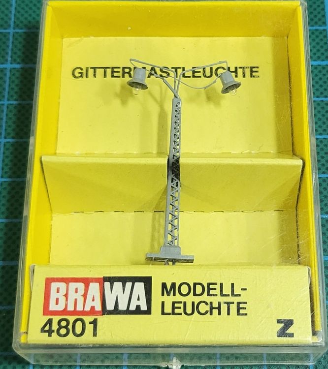 Brawa 4801 Gittermastleuchte (Neu und originalverpackt) in Malters für ...