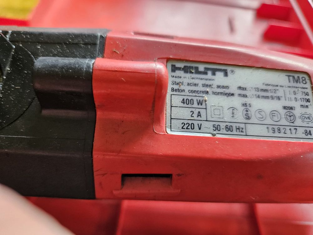 Hilti Hammer Bohrhammer TM8 | Kaufen auf Ricardo