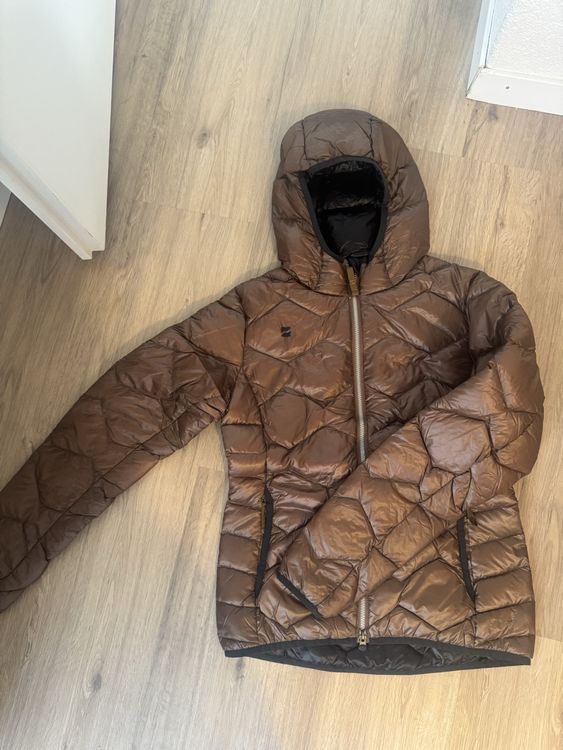 Mountain Force Daunenjacke, Braun, Top Zustand, Gr. M/38 (Neu (gemäss Beschreibung)) in ...
