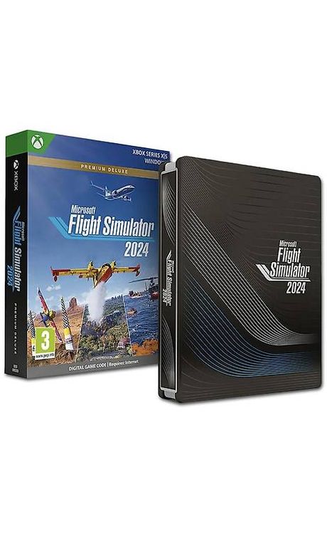 Microsoft Flight Simulator 2024 - Premium Deluxe Steelbook (Gebraucht ...