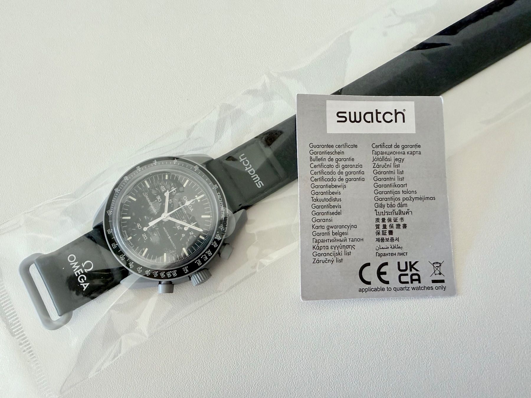 OMEGA x SWATCH Mission to the Moon "Bond" + warranty (Neu (gemäss ...