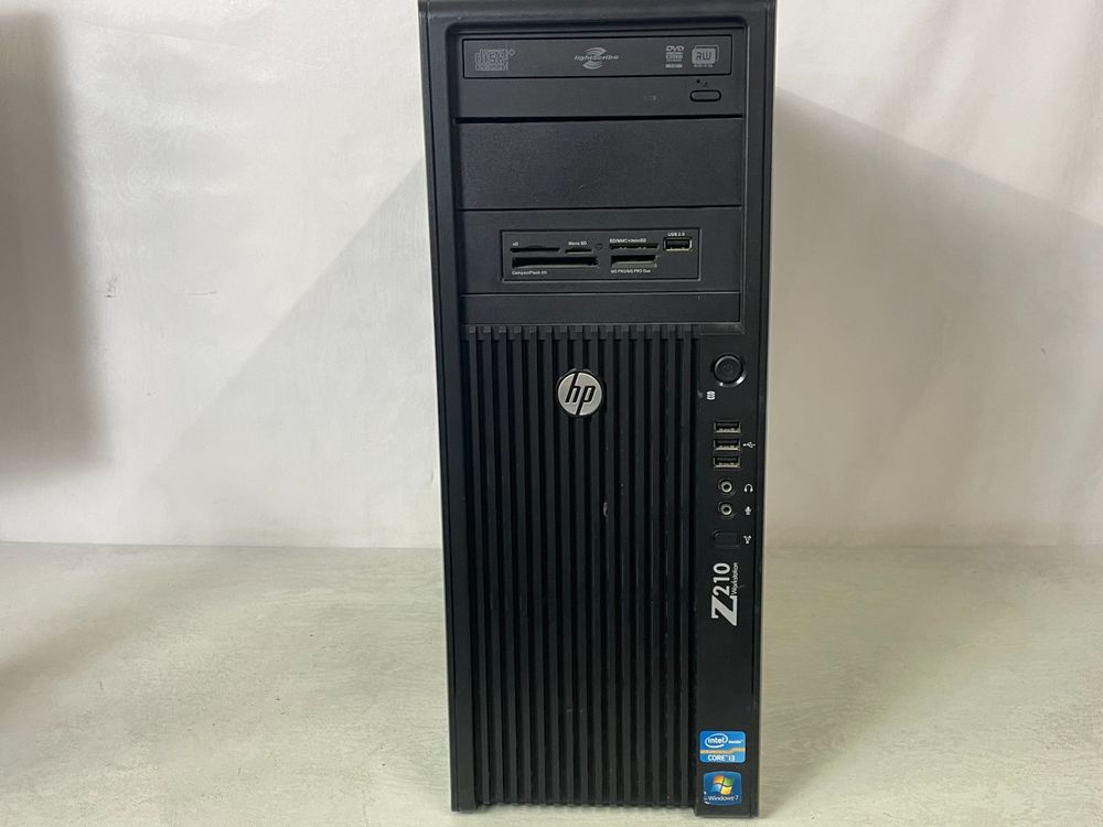 HP PC Workstation Z210 i5-2120 256GB+1TB mit Windows 10 Home (Gebraucht ...