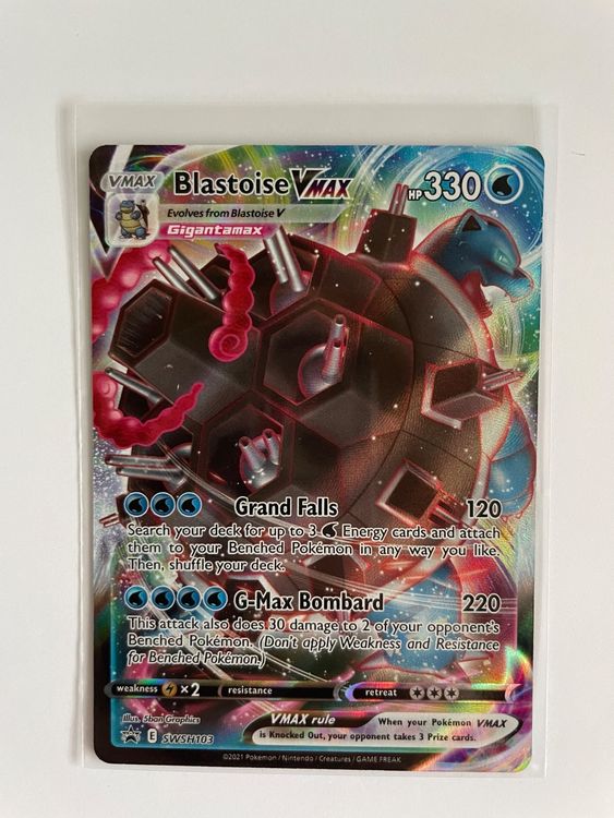 Pokémon Black Star Promos Blastoise Vmax (Neu (gemäss Beschreibung)) in ...