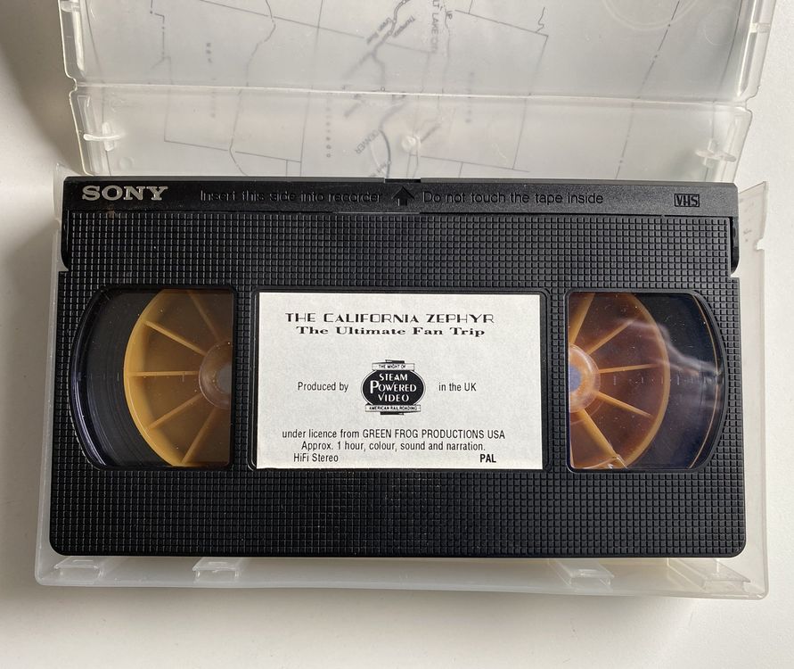 California Zephyr VHS - Ultimate FanTrip - California Zephyr (Gebraucht ...