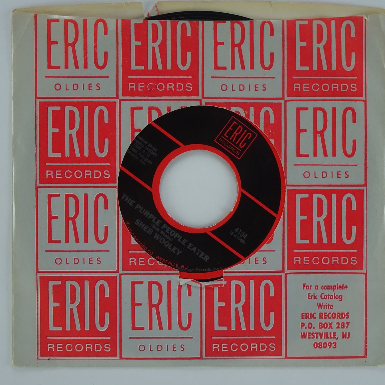 Big Bopper/Sheb Wooley - Chantilly Lace b/w Purple People... (Gebraucht ...