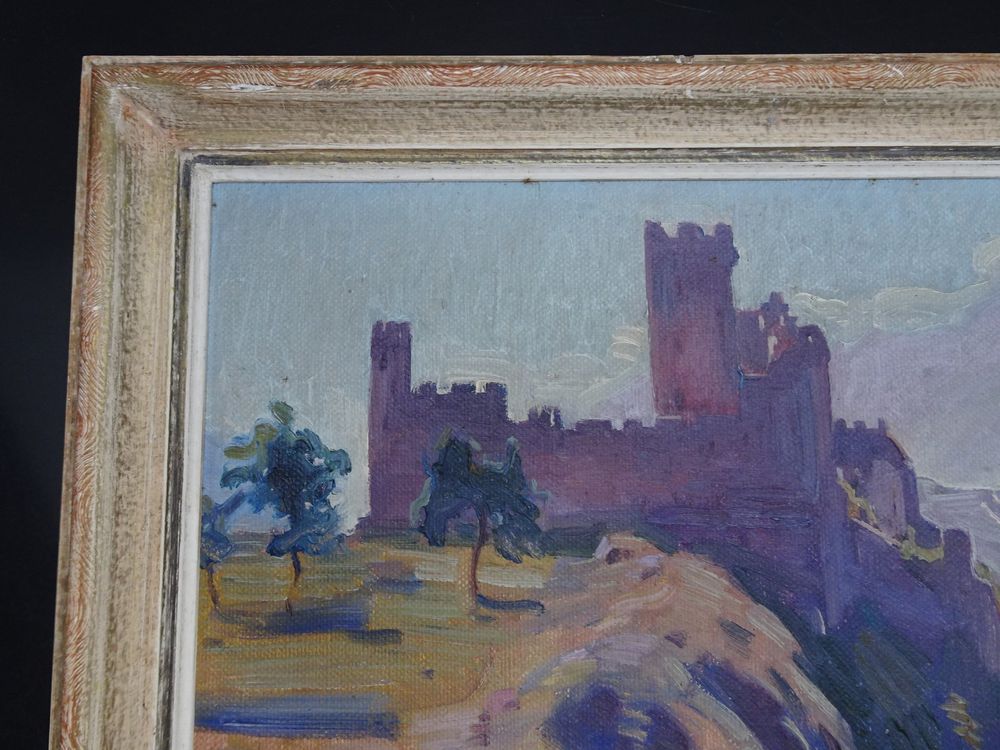 Paul Huguenin Schloss Burg vermutlich Wallis | Kaufen auf Ricardo