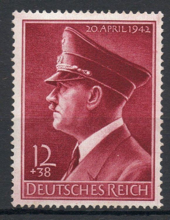 DR 813 ** - 53. Geburtstag Hitler 1942 (Neu und originalverpackt) in Vionnaz für CHF 6 – mit ...