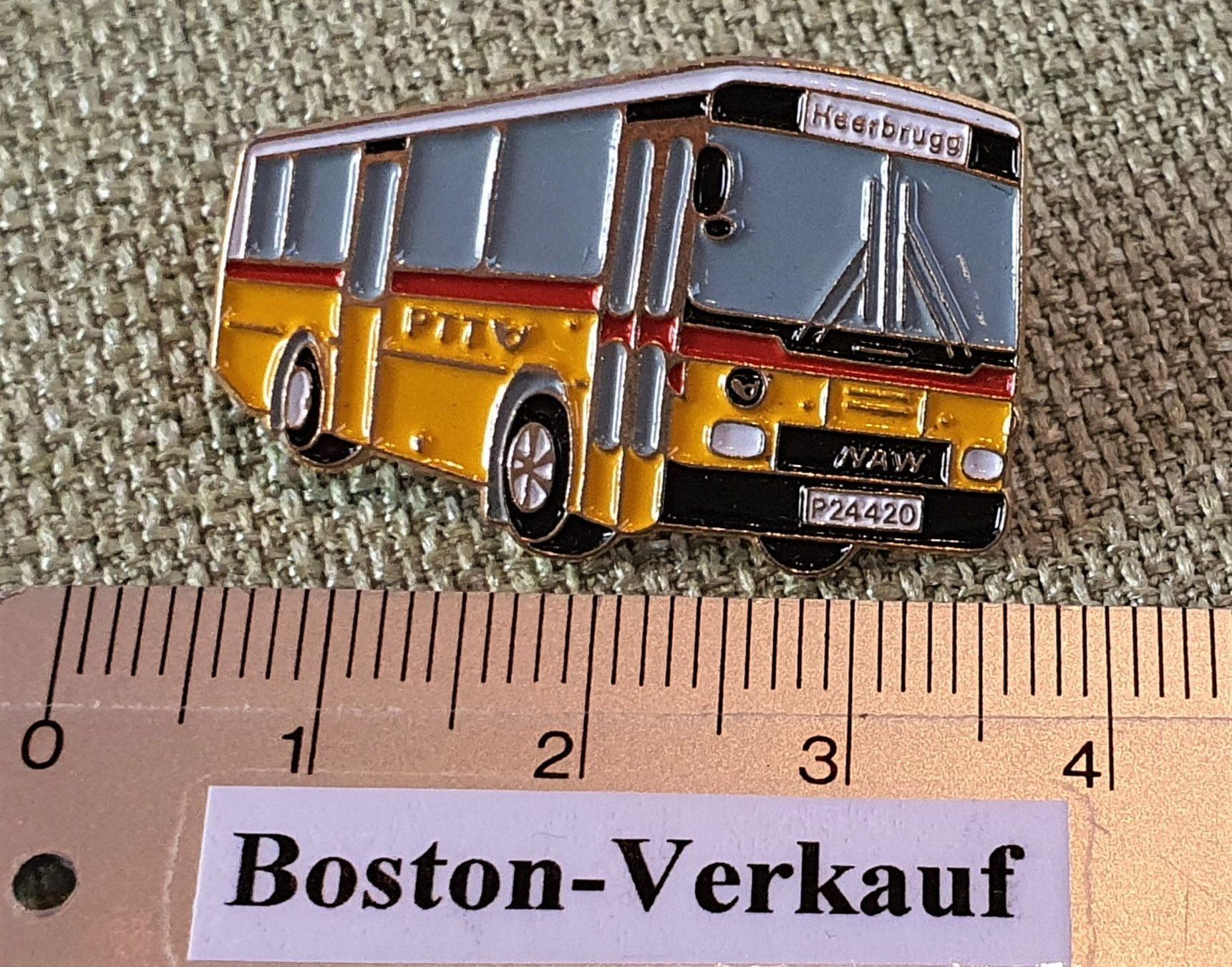 A354 - Pin PTT Post Postauto Postbus Bus Heerbrugg NAW (Gebraucht) in Reinach BL für CHF 2 – mit ...