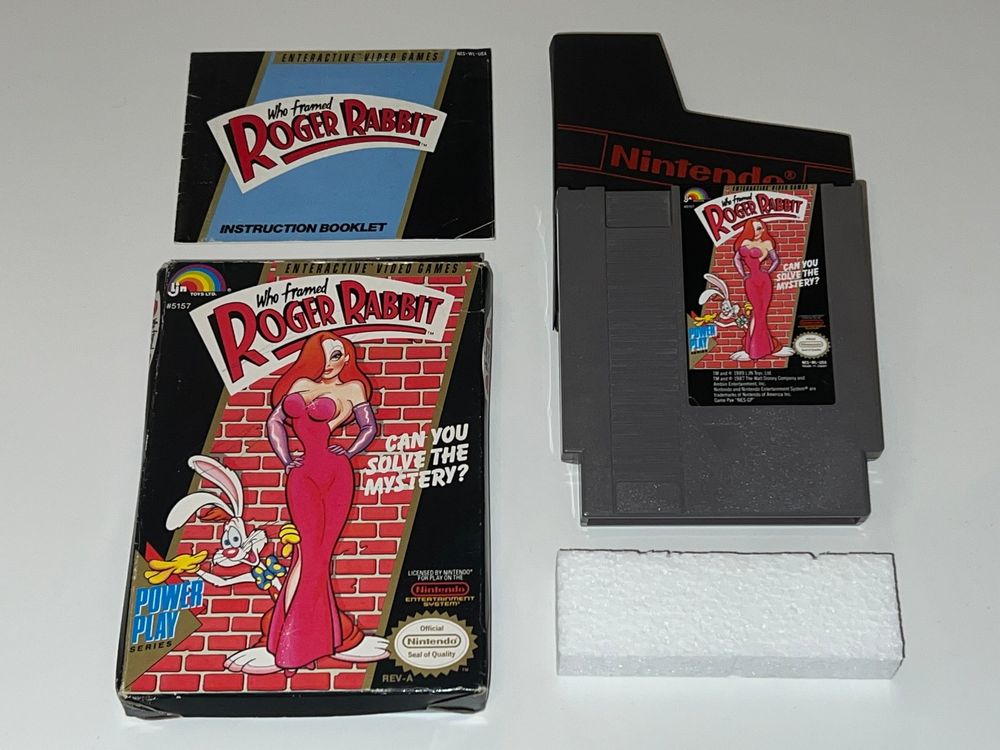 NES Spiel - Who Framed Roger Rabbit (OVP) [USA-Version] (Gebraucht) in ...