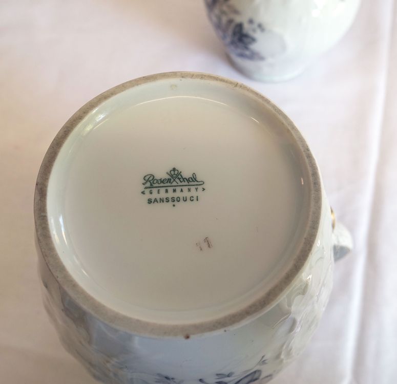 ROSENTHAL SANSSOUCI KAFFEEKANNE UND MILCHKANNE _GLS (Gebraucht) in Sala Capriasca für CHF 29 ...