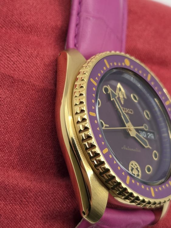 JoJos Bizarre Adventure Seiko Watch 5 Sports Giorno Giovanna (Neu ...