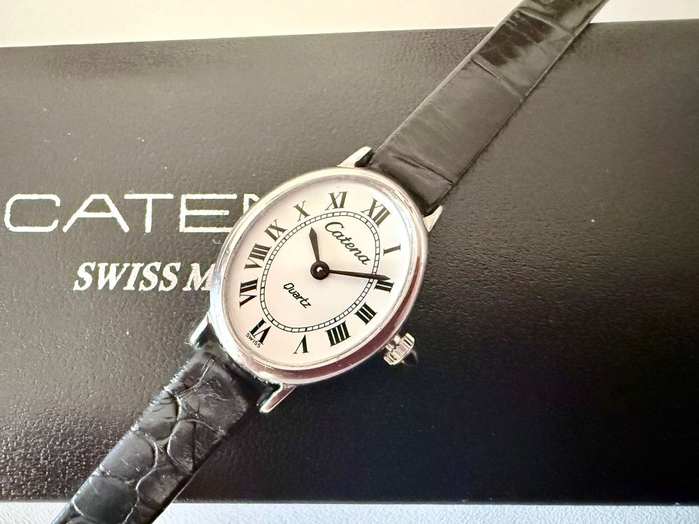 CATENA “Oval” type, Stainless Steel, Quartz, Swiss (Neu und ...
