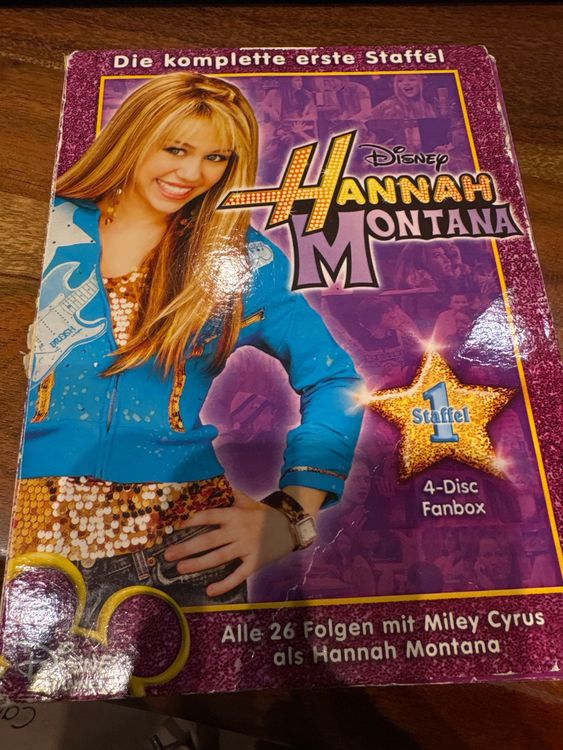 Hannah Montana Staffel 1 DVD Box Set 4 Discs Miley Cyrus (Gebraucht) in ...