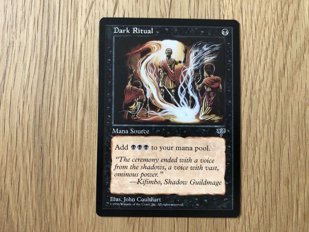 Magic TG - Dark Ritual | Kaufen auf Ricardo