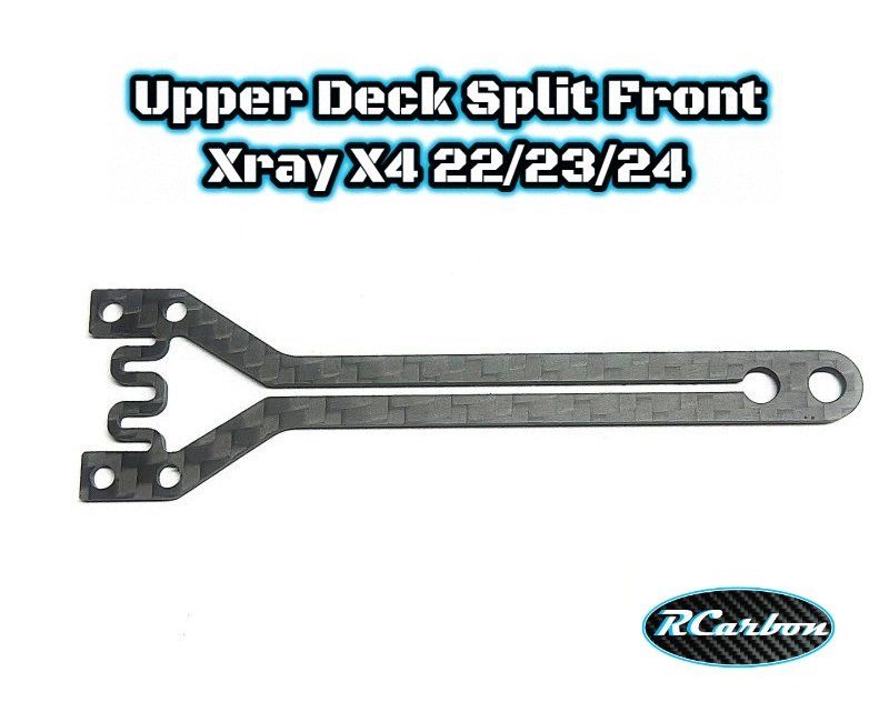 Carbon Split Upper Deck Front Xray X4 2022-2023 | Kaufen auf Ricardo