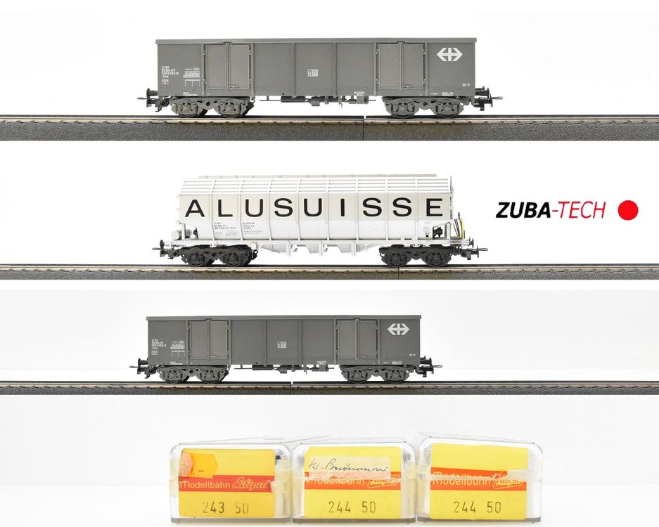 Liliput 3x Güterwagen der SBB H0 GS mit OVP (Gebraucht) in St. Gallen für CHF 28 – mit Lieferung ...