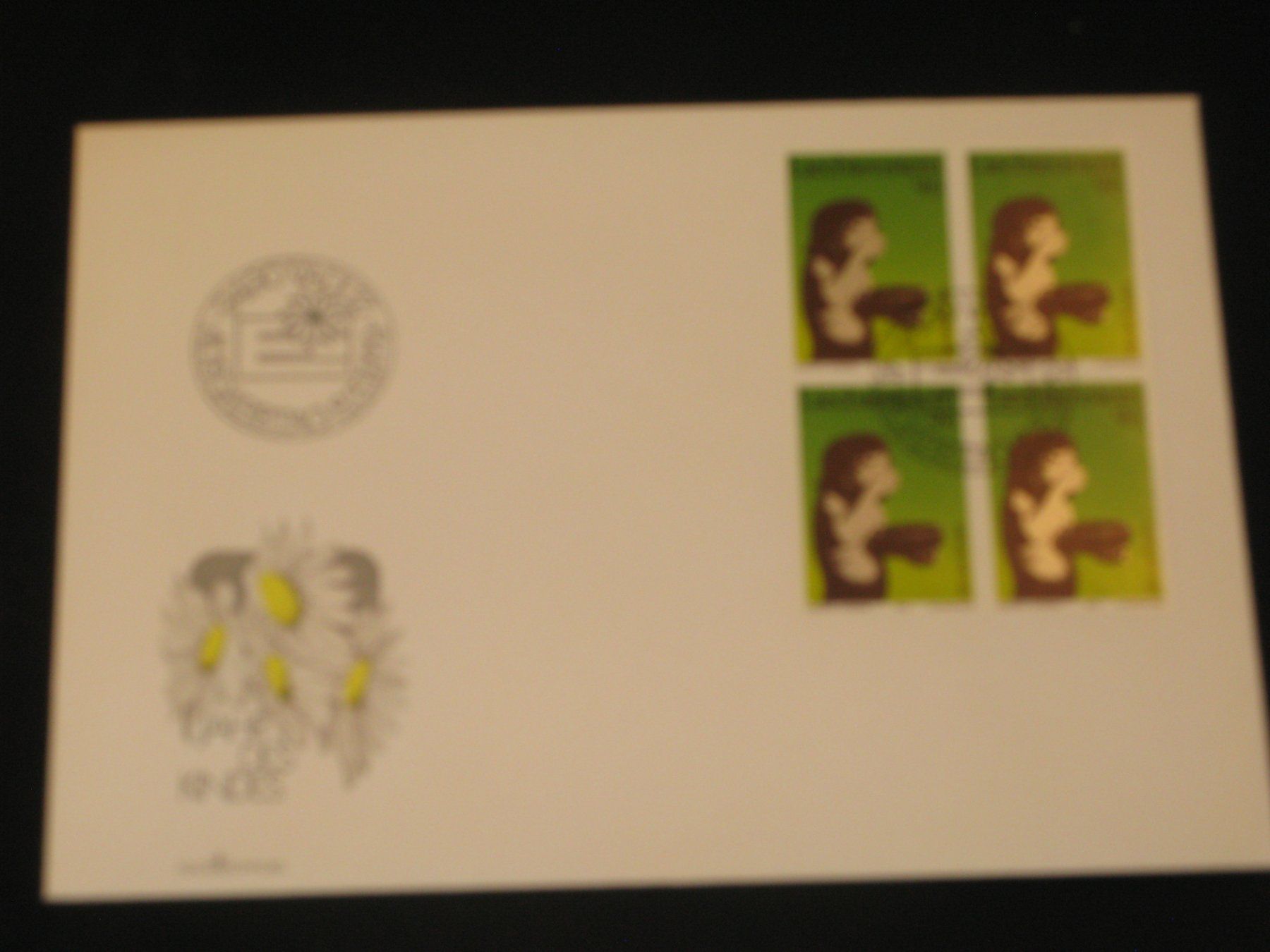 Fürstentum Liechtenstein FDC 1979 Nr. 664 4-Block (Gebraucht) in Riken ...