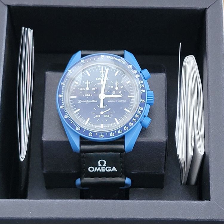 Omega X Swatch Speedmaster Moonswatch Mission to Neptune | Acheter sur ...