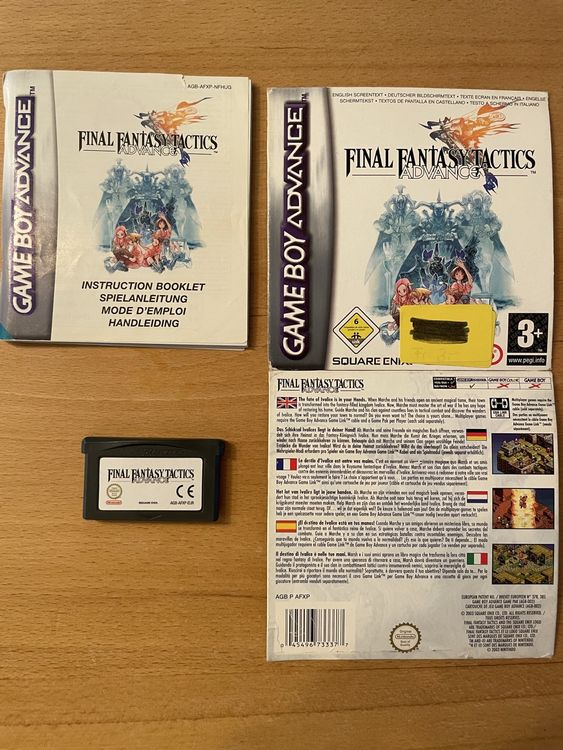 Final Fantasy Tactics Advance Game Boy Advance Game (Gebraucht) in ...
