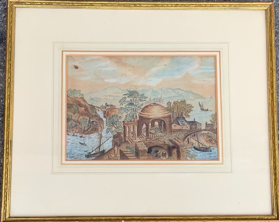 Antike Aquarelle Landschaft (Gebraucht) in Root für CHF 45 – mit Lieferung auf Ricardo kaufen