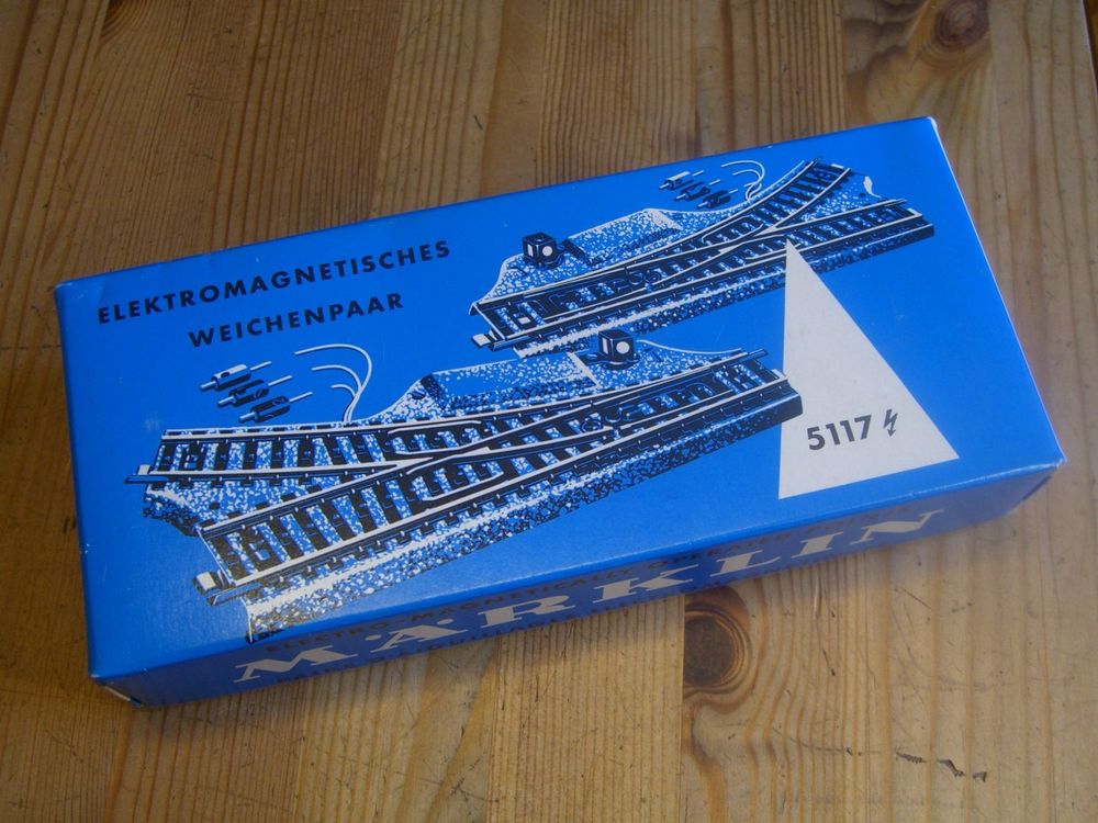 Märklin 5117 Weichenpaar M-Gleis - Spur H0 Wechselstrom (Gebraucht) in ...