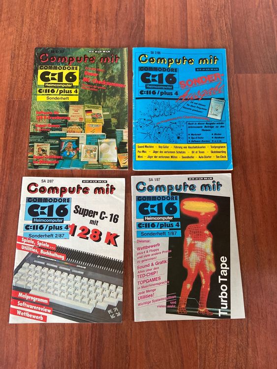 Retro Magazine - Compute mit C16 / C166 / Plus 4 | Kaufen auf Ricardo