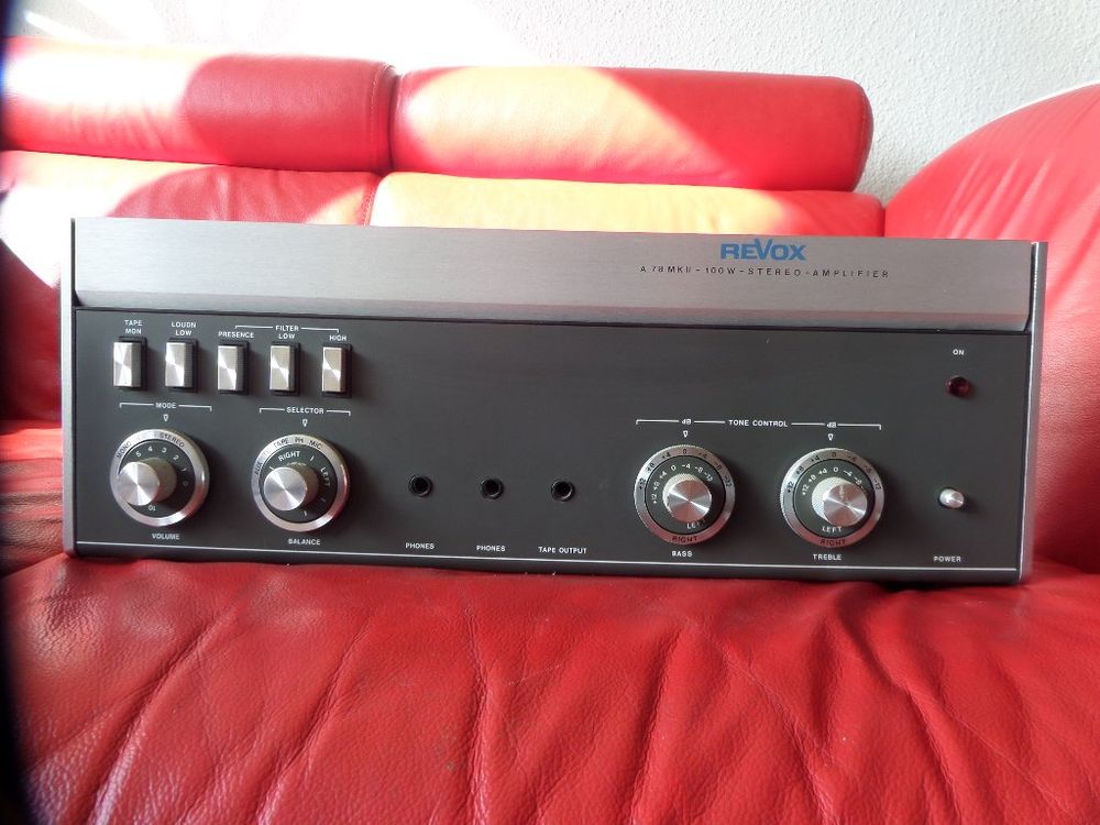 Revox A78 Verstärker Optisch guter Zustand! | Kaufen auf Ricardo