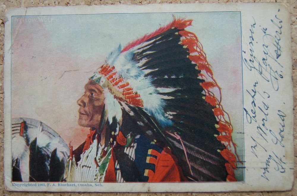 AK INDIANER YELLOW WOLF 1904 | Kaufen auf Ricardo