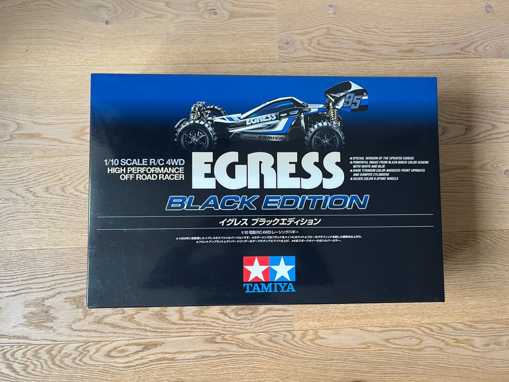 Tamiya Egress Black Special incl. Avante Black Special Motor (Neu und ...