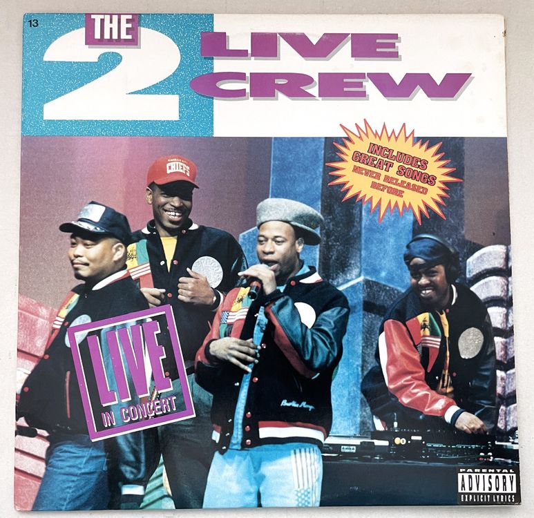 The 2 Live Crew - Live in Concert Vinyl (Gebraucht) in Oftringen für ...