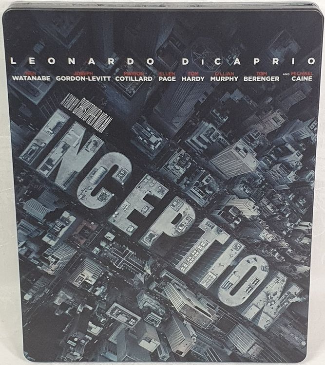 Inception (2010) Steelbook/Nolan/DiCaprio/Caine/Cotillard/BD | Kaufen ...