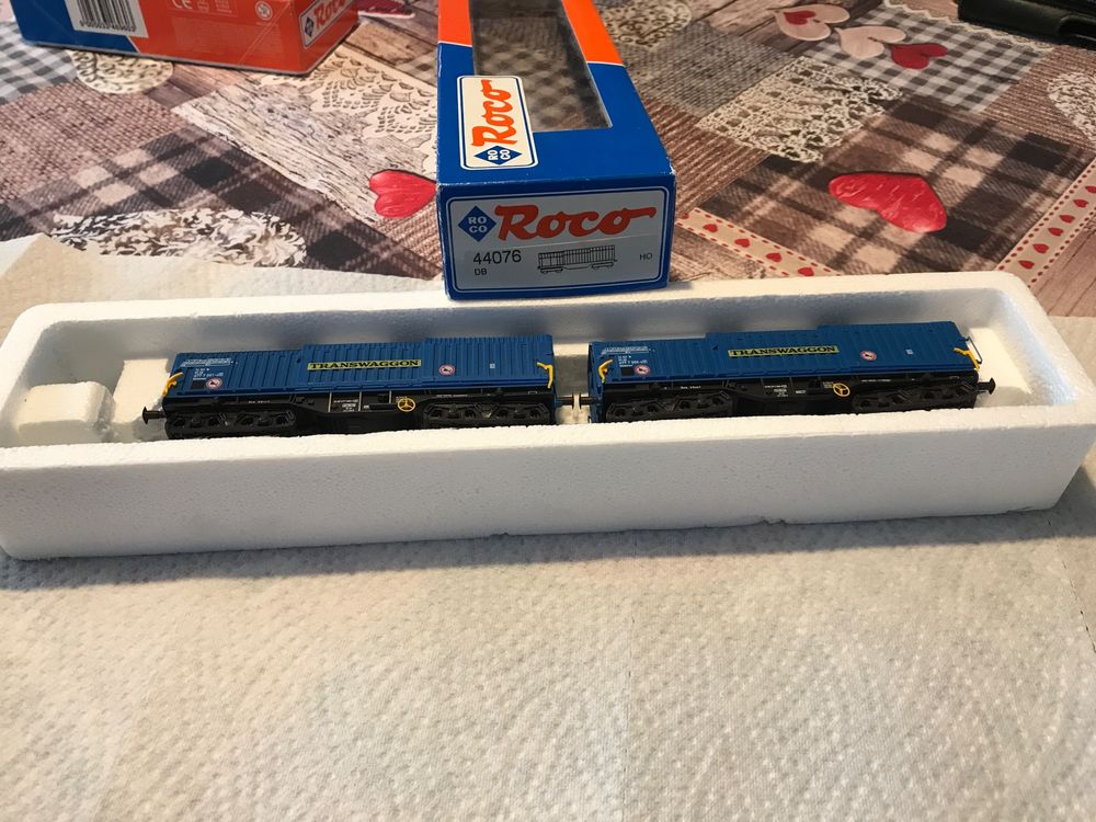 2er Set Teleskophaubenwagen Roco 44076 (Gebraucht) in Basel für CHF 29 ...