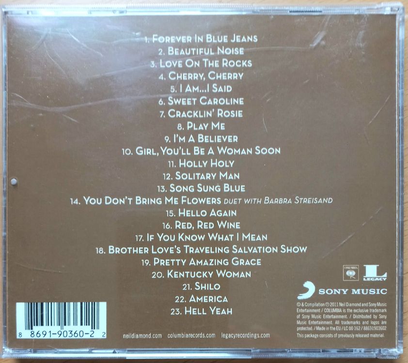 CD - Neil Diamond - The original studio recordings (Gebraucht) in ...