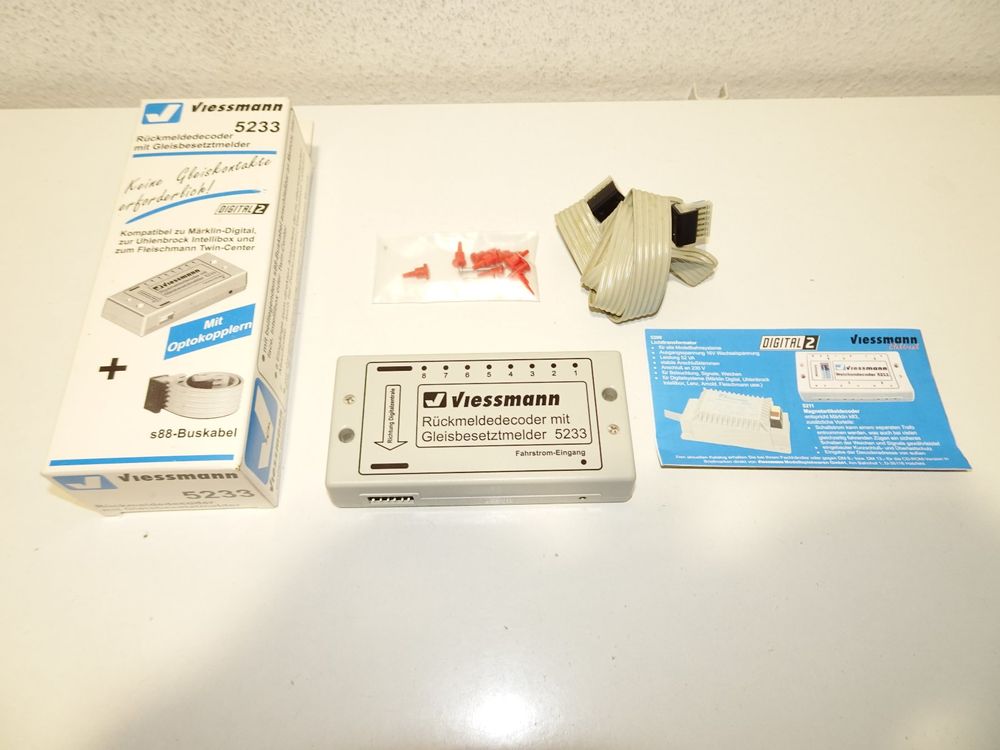 Viessmann Rückmeldedecoder Gleisbesetztmelder 5233 | Kaufen auf Ricardo