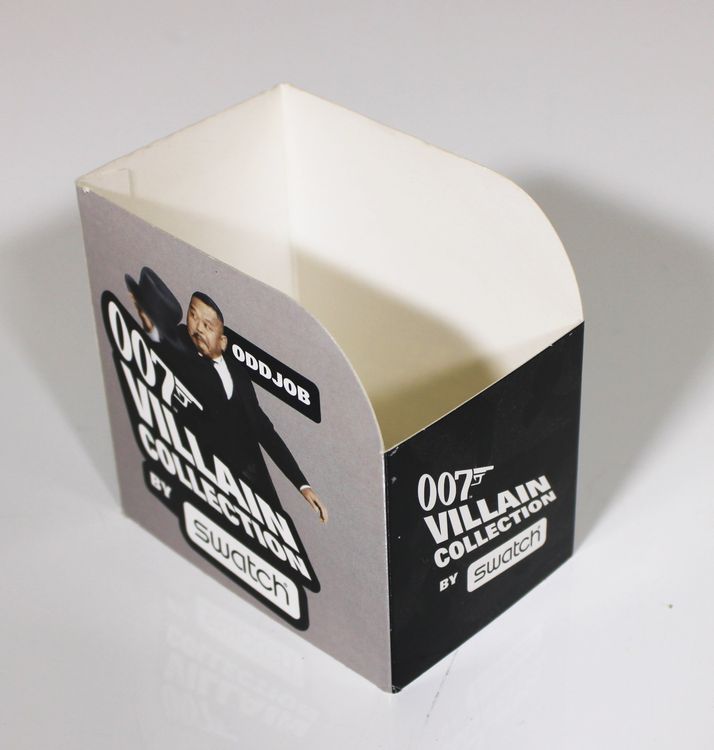 SWATCH JAMES BOND - GOLDFINGER 007 - VILLAINS COLLECTION BOX (Defekt ...